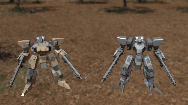 Front-mission 3D models - Sketchfab