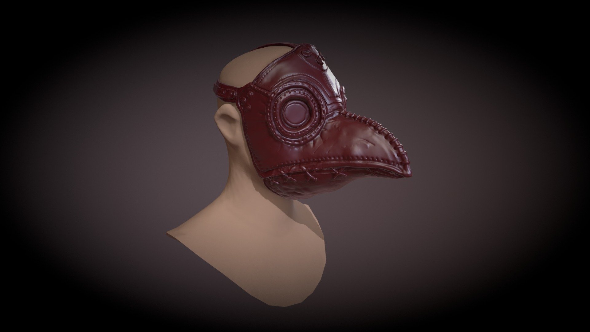 Sculpt January 02. Mask - 3D model by Cousin (@lorembolo) [212b279 ...