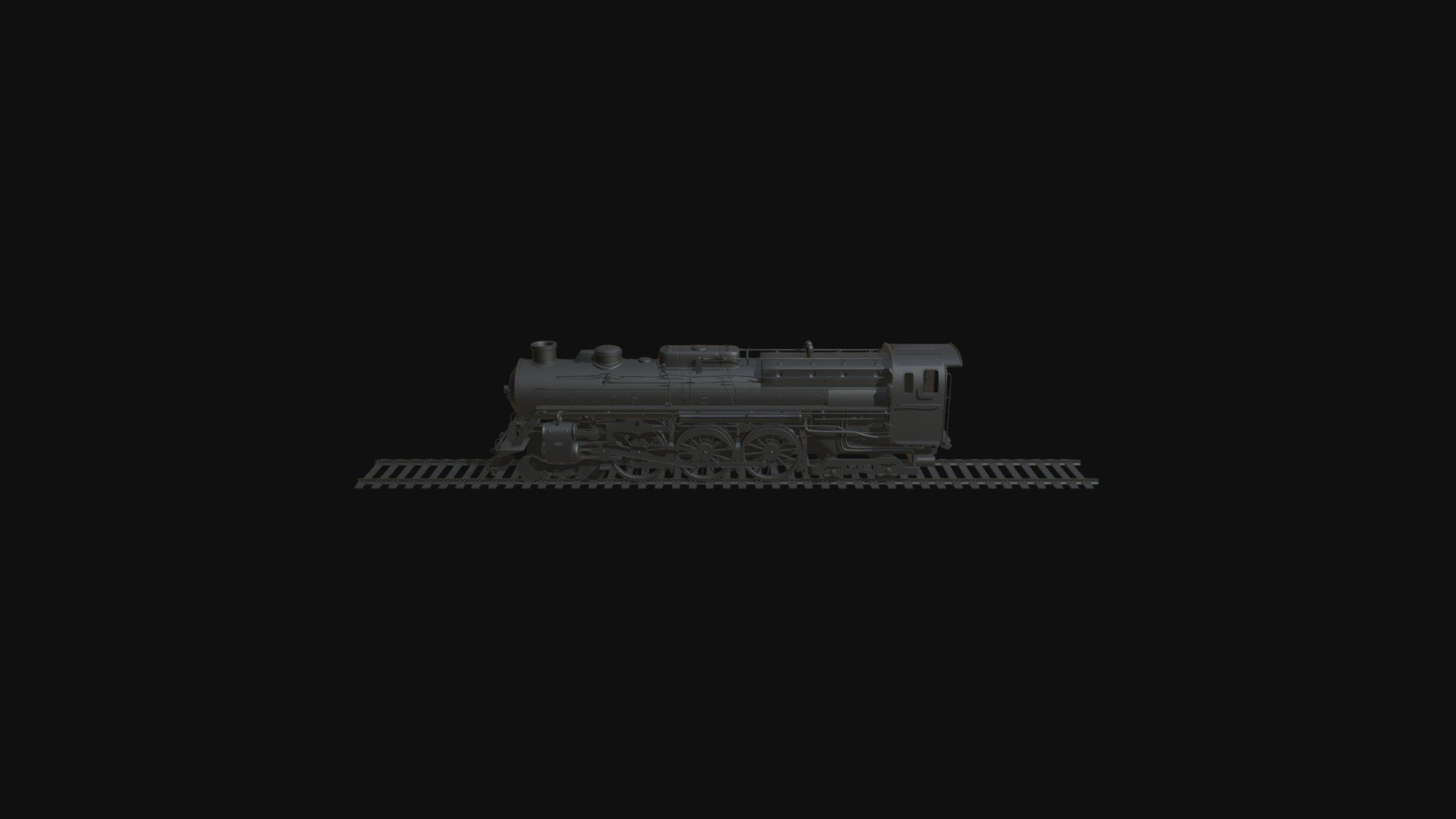 Steam Locomotive - 3D model by VGirault.nc [212b755] - Sketchfab