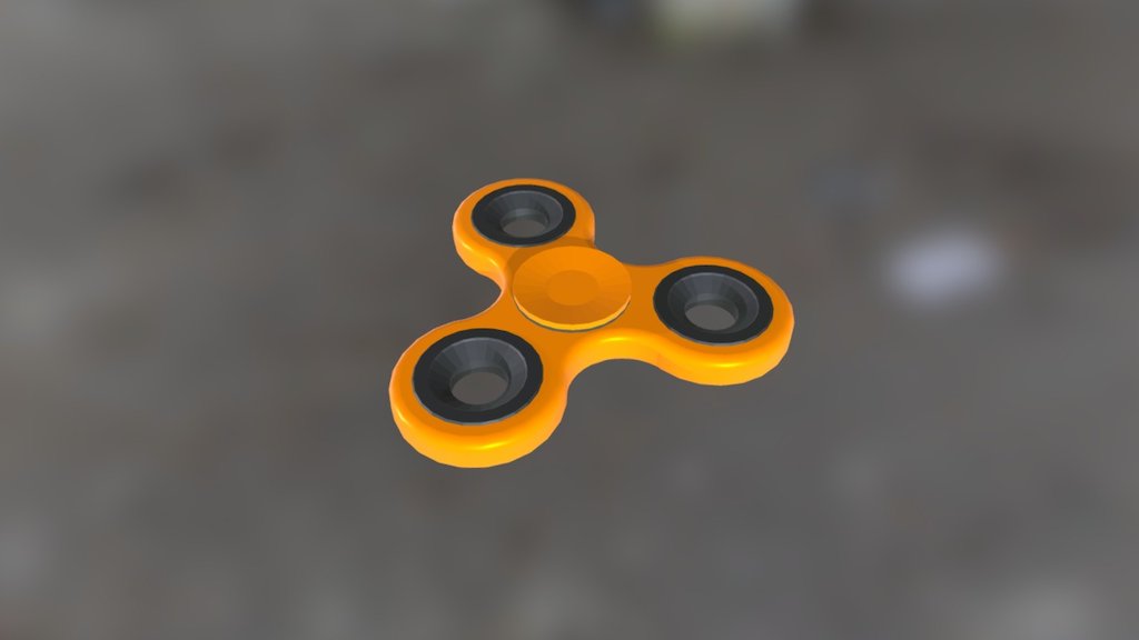 Fidget Spinner - 3D model by Damirca [212c3b9] - Sketchfab