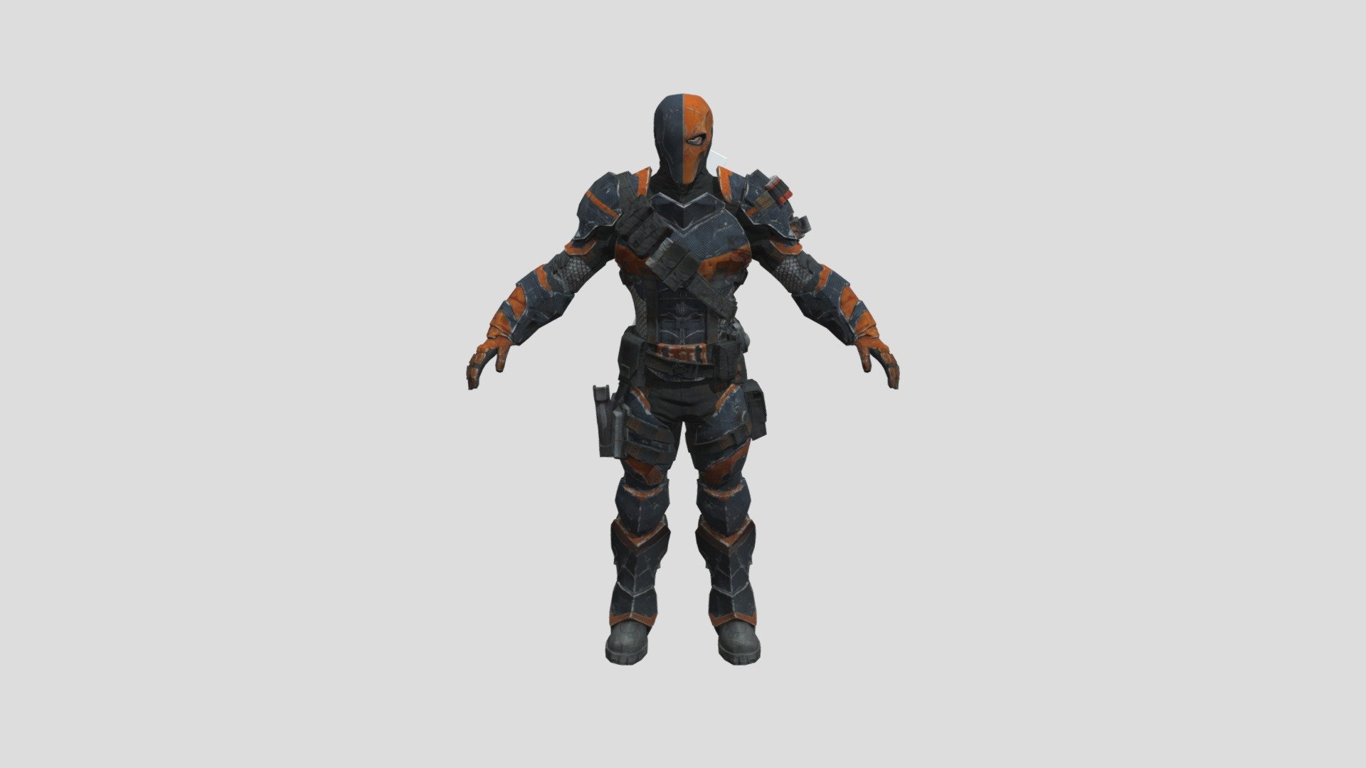 Arkham Origins Deathstroke - 3D model by LKFisto1707 [212cb48] - Sketchfab