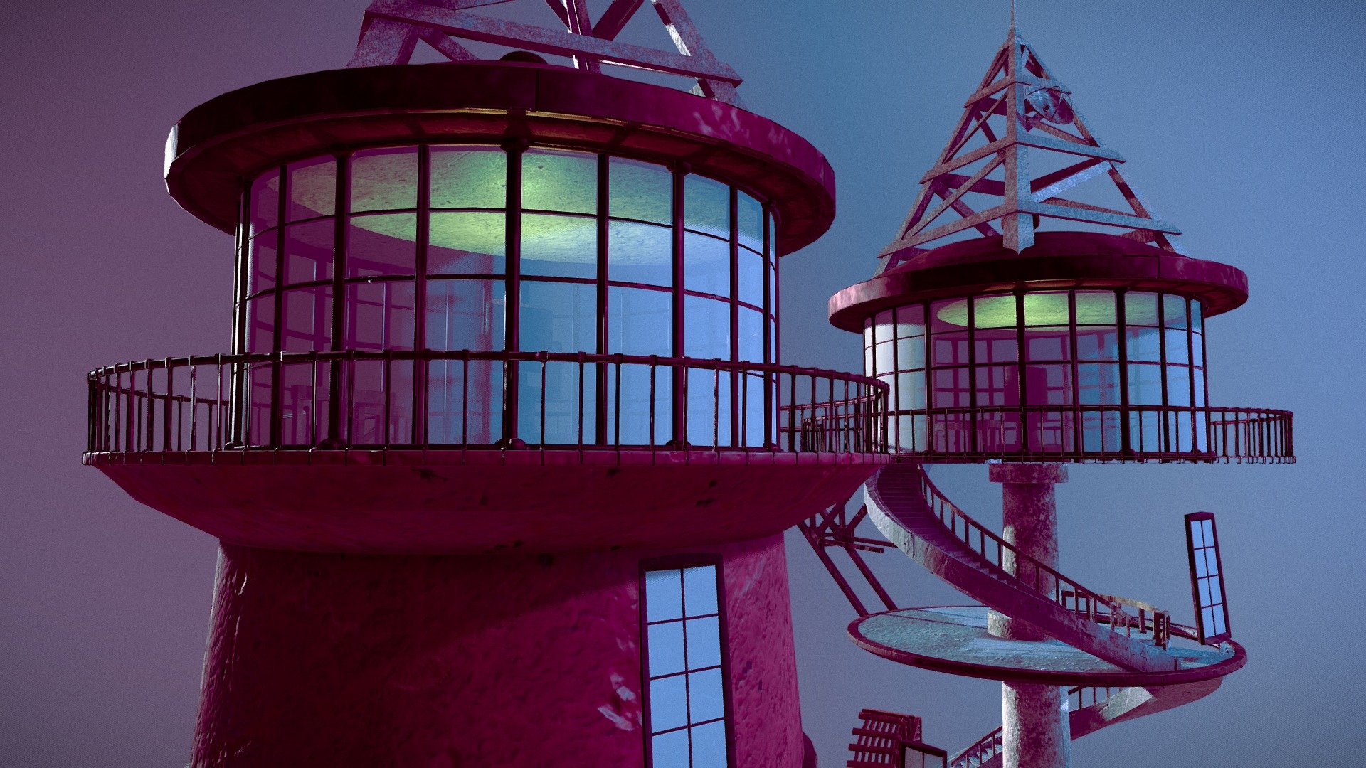 Lighthouse - The Art Of Flying - 3D model by Marc Muir (@MMArtDesigns ...