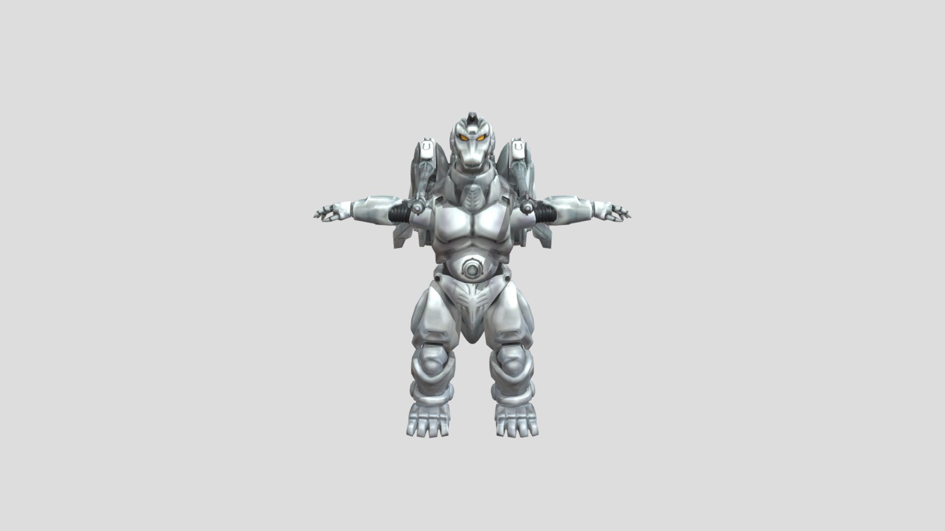 PS4 MechaGodzilla ll - Download Free 3D model by Modbuff (@CGreature ...
