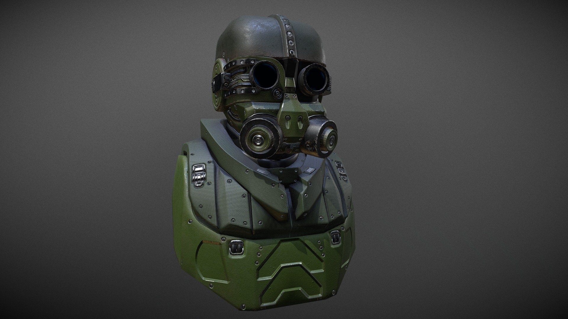 Headgear Concept - 3D model by Positivity [212ebac] - Sketchfab