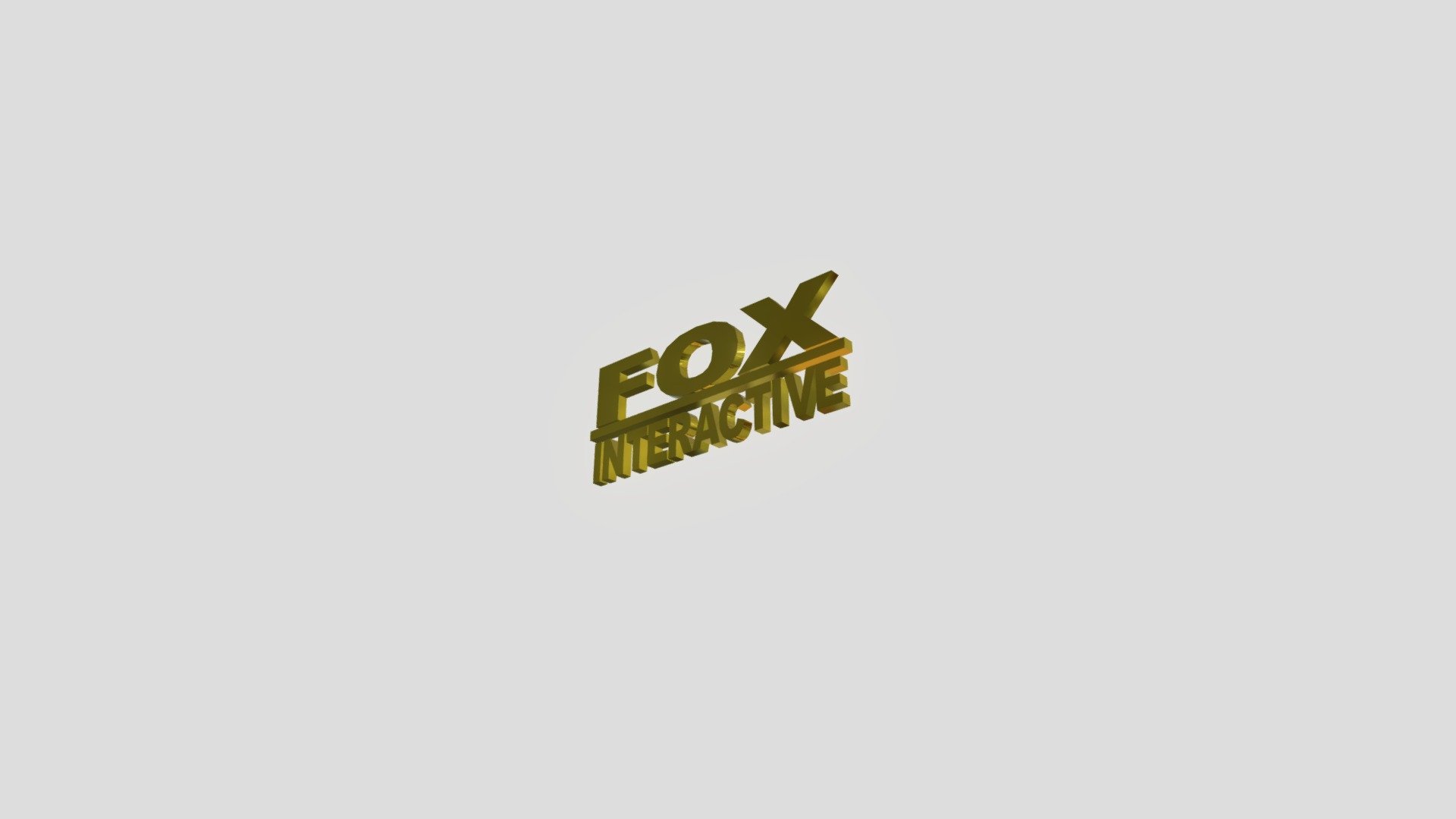 The Official Fox Interactive Text - Download Free 3D model by ...