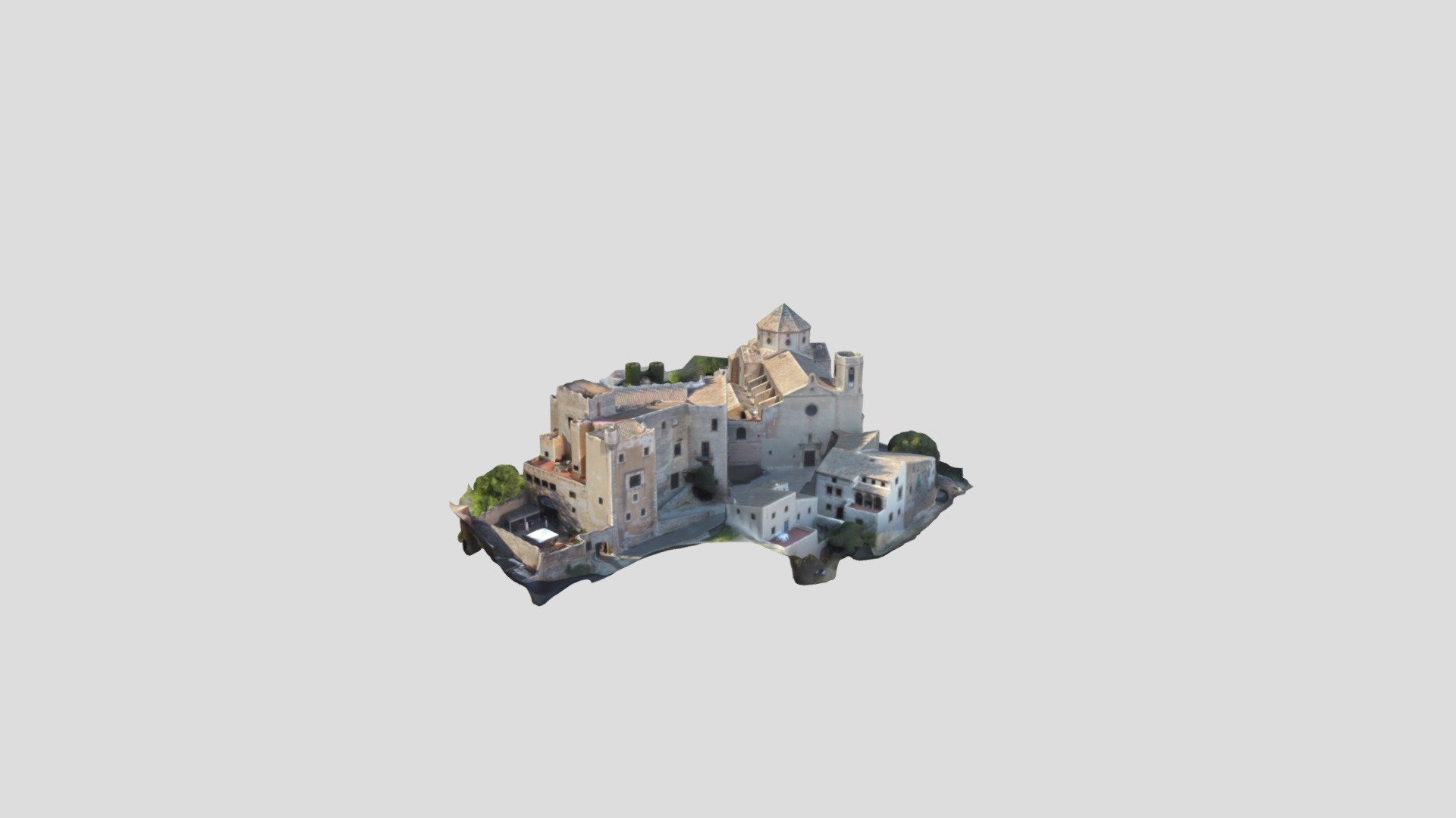 Castell d'Altafulla - 3D model by jordi Vallverdú Alcover (@jordi ...