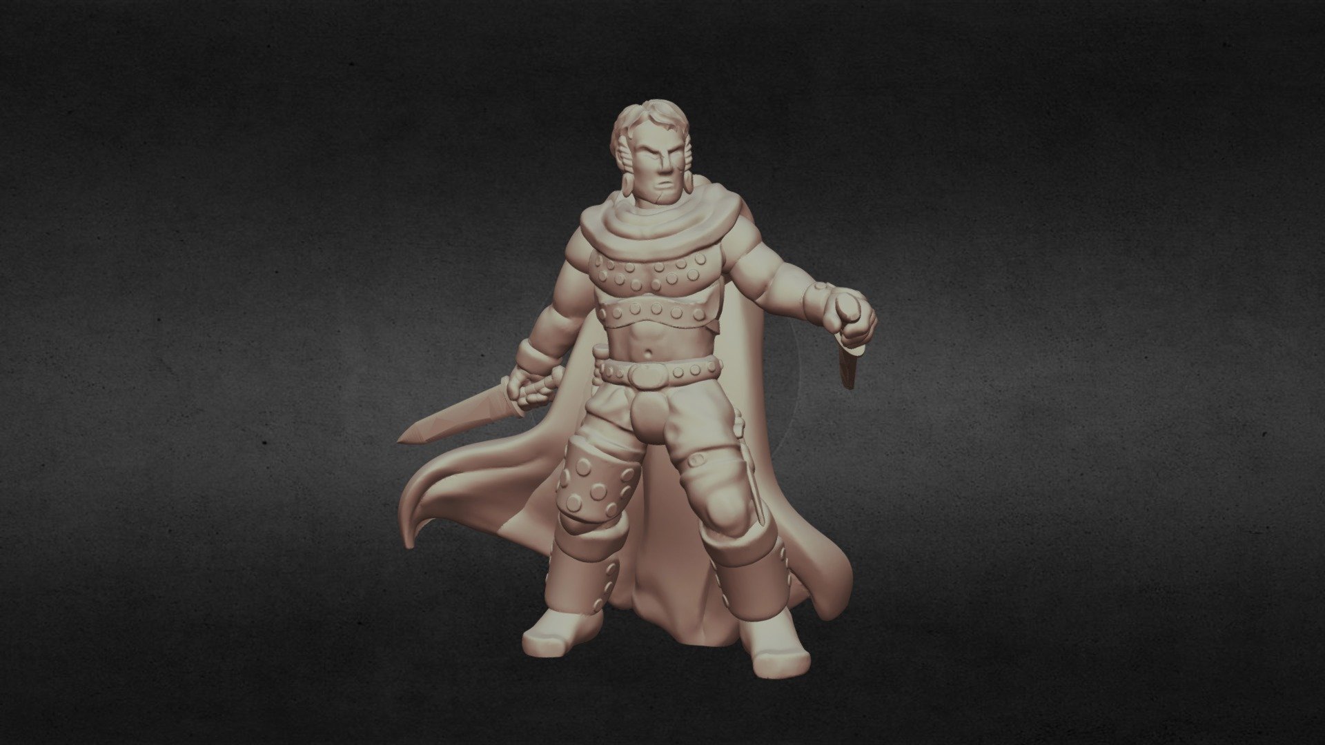 Orrin, Warrior Thief - 3D model by dutchmogul [21309ed] - Sketchfab