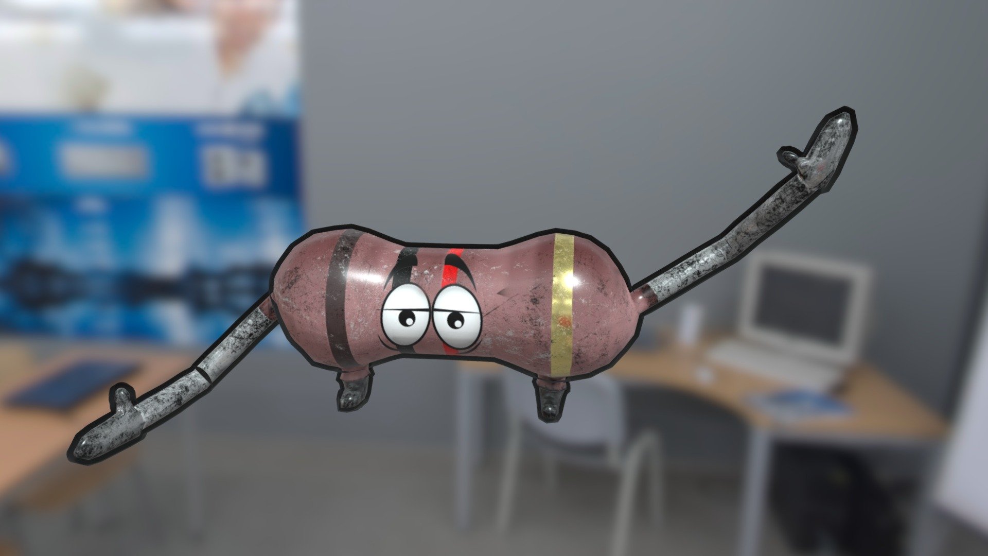 Resistor Cartoon - Buy Royalty Free 3D model by Marcin.Kwiatkowski ...