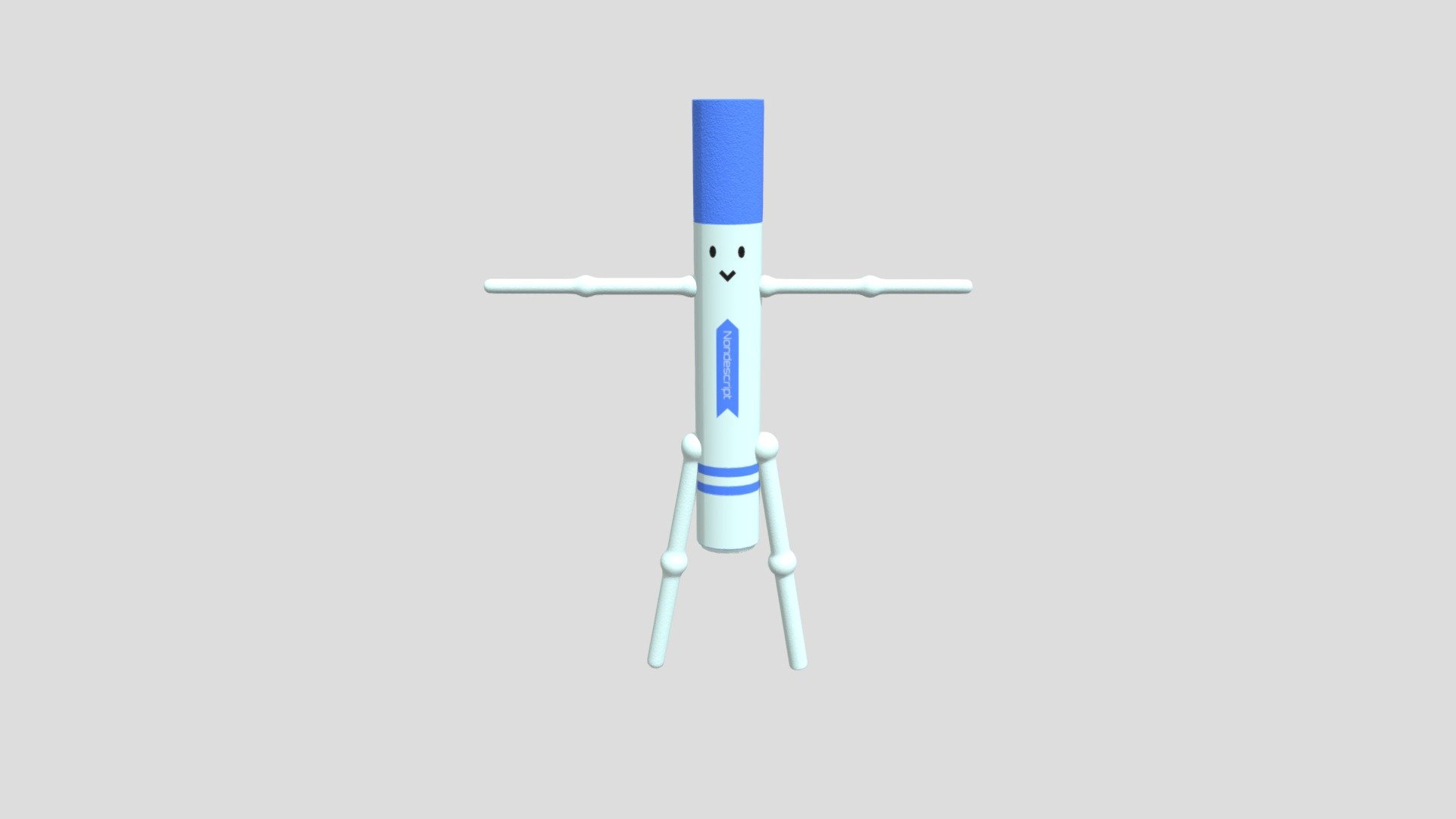 Marker Character - Download Free 3D model by KevinDP [21348a6] - Sketchfab