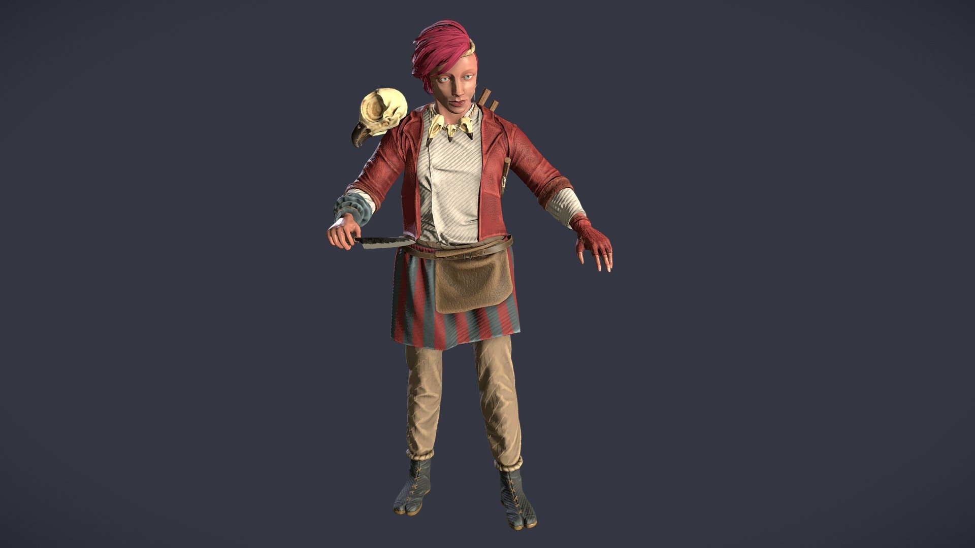 Yakuza Chief - 3D model by yvaldir [2136454] - Sketchfab