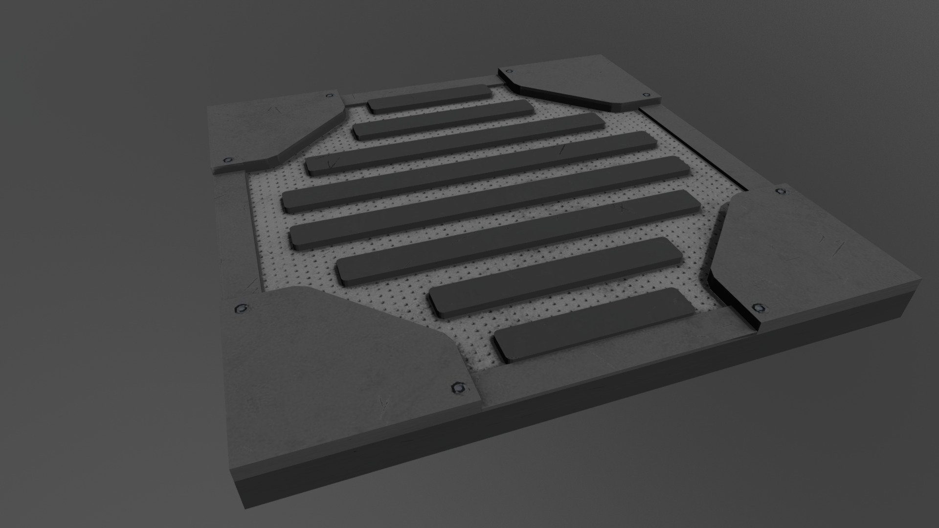 Space station floor tile - 3D model by Tony C (@thanatos3) [2137f45 ...