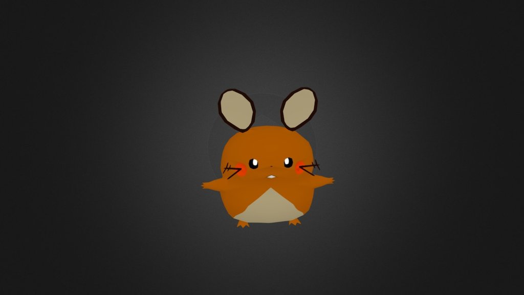 Dedenne Model - 3D model by Paulolego28 [2138644] - Sketchfab
