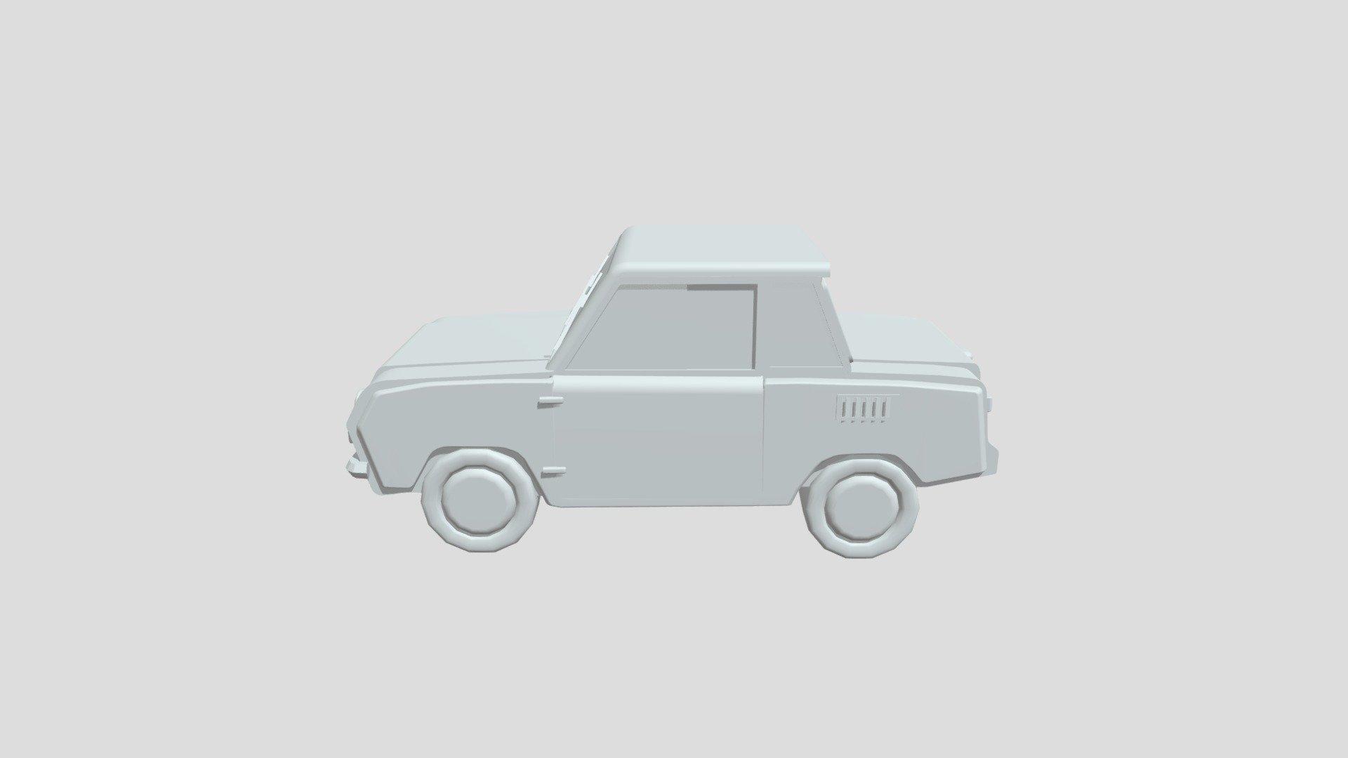 Cars low-poly - 3D model by zelmaht [213951b] - Sketchfab