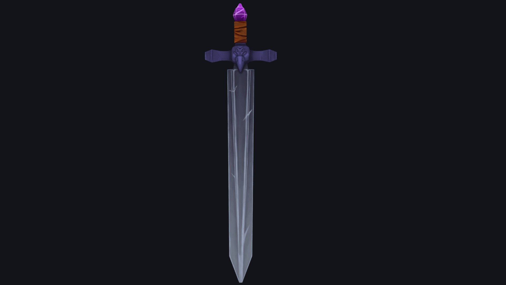 Raven Sword - 3D model by Taylor Mills (@tnmills) [213c2cc] - Sketchfab