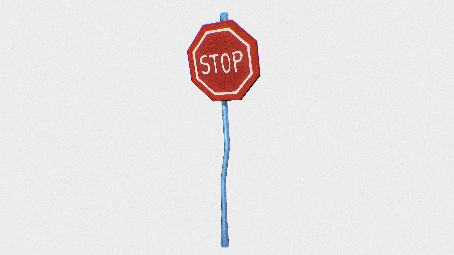 Stop Sign - Download Free 3D model by P3POLYGON (@p3poly) [213c4c1 ...