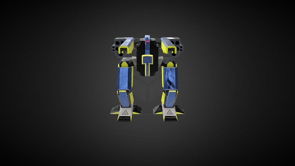 Mech Rook - 3D model by MrThumbsUp [213d9ea] - Sketchfab