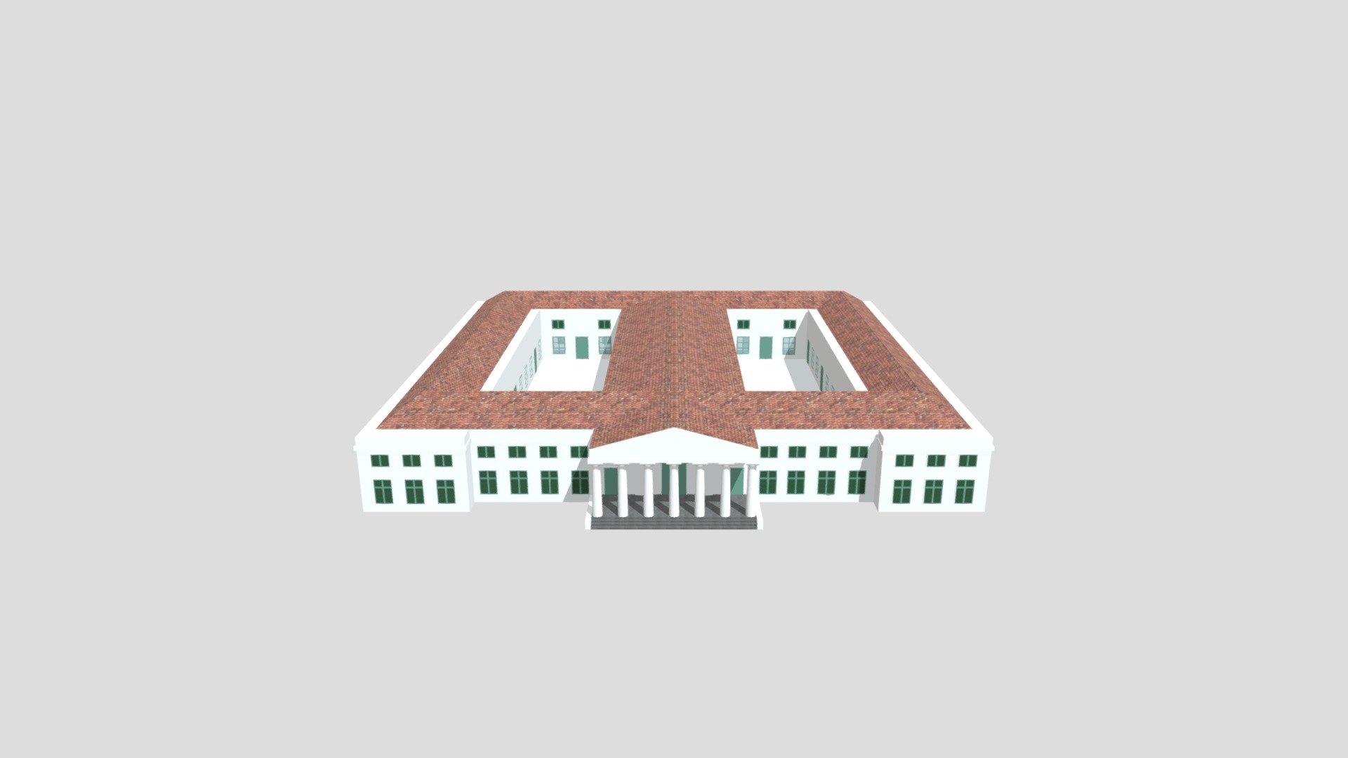 3D Model Museum Seni Rupa dan Keramik - Download Free 3D model by ...