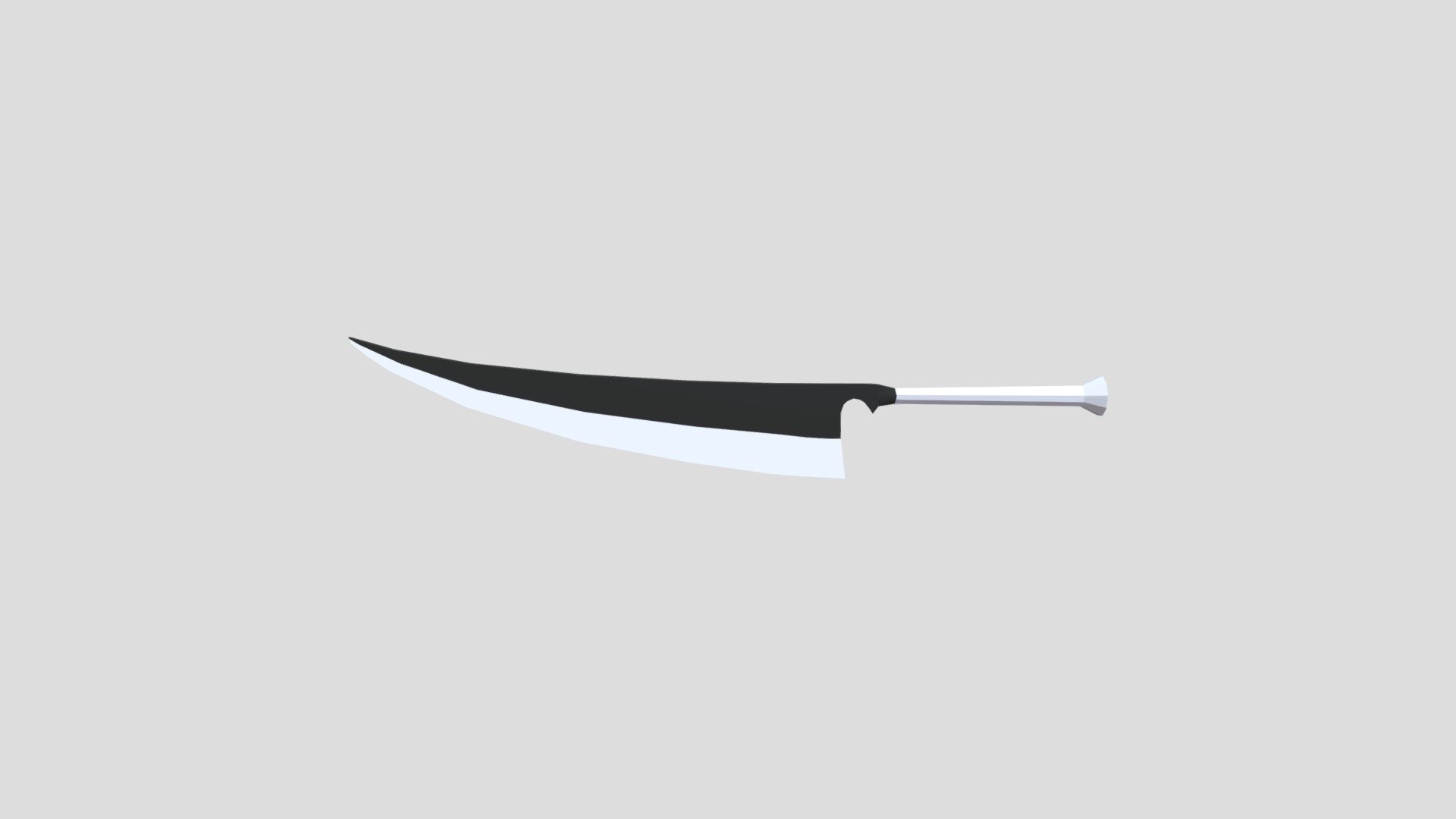 Zangetsu - 3D model by Dakota_Brown [213eb77] - Sketchfab