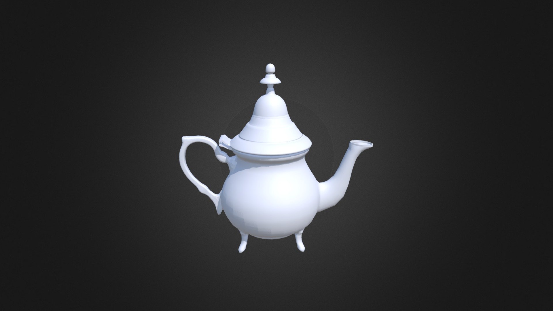 Moroccan tea-pot - 3D model by carl_frouin [213f1ad] - Sketchfab
