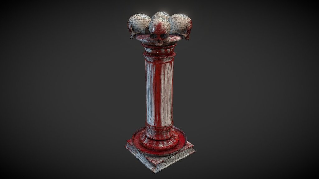 Hell Font - 3D model by georbec [213f266] - Sketchfab