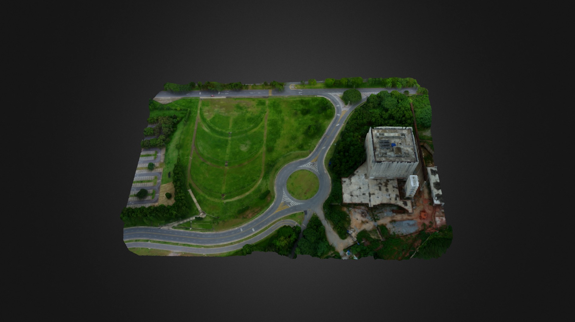 Example of an aerial mapping at USP-SP - V2 - Download Free 3D model by ...