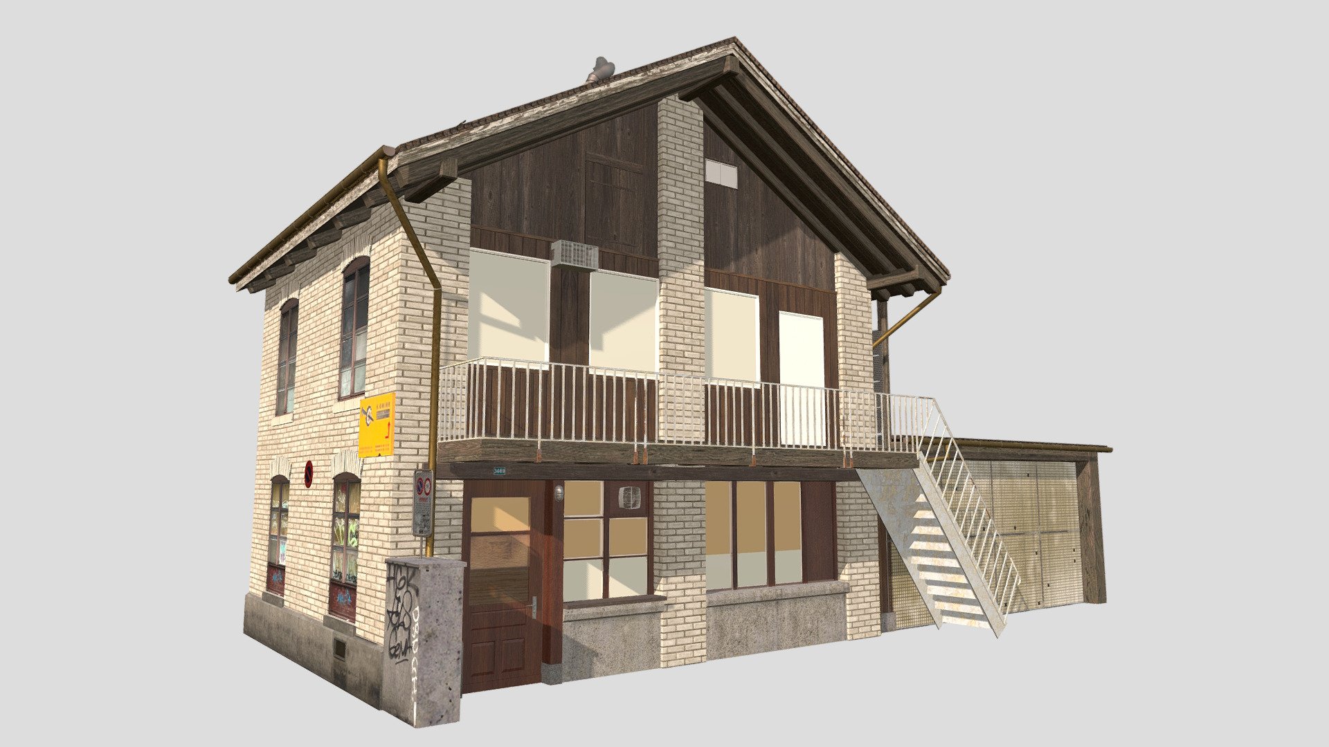 Weird Building K56 - Download Free 3D model by grs (@sgrosjean ...