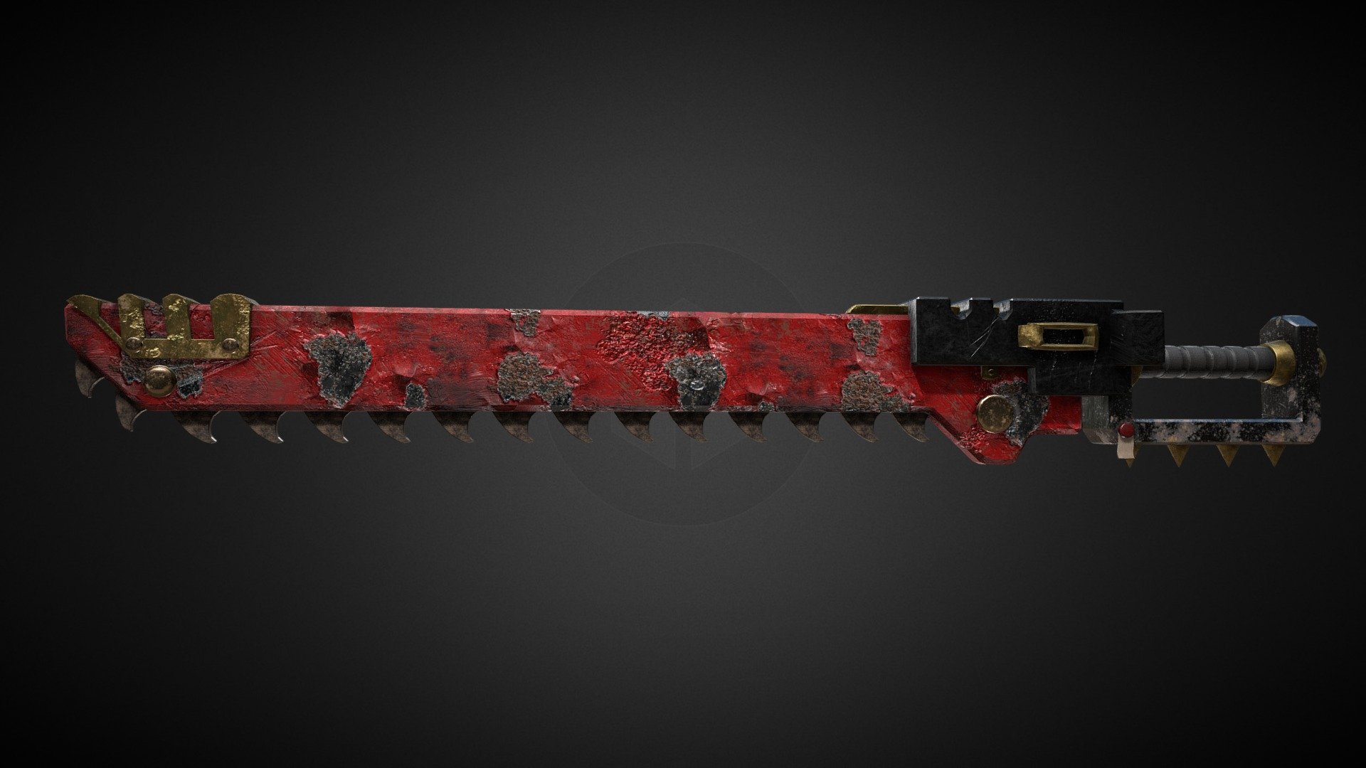 Chainsword - 3D model by Arkaitz Fernández (@Sorrowoods) [2140536 ...