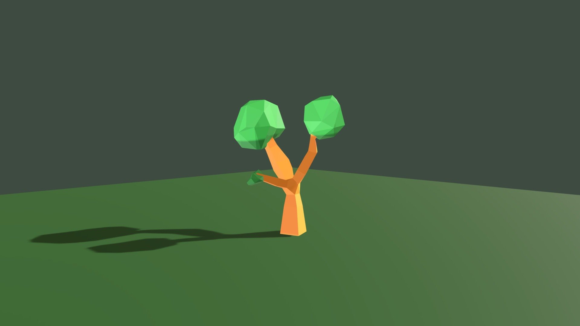 low poly tree test 2 - 3D model by alex.ng [2141e61] - Sketchfab
