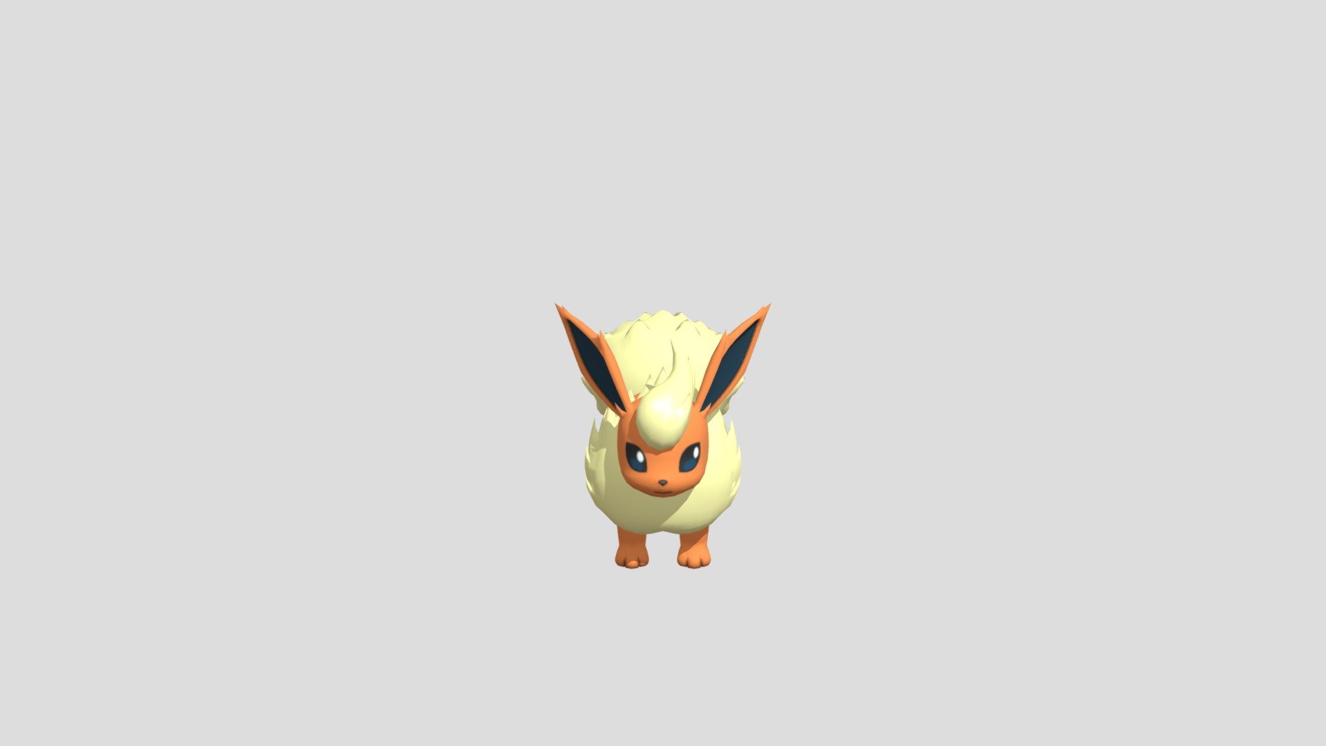 Flareon - Download Free 3D model by cyber12f [2142421] - Sketchfab