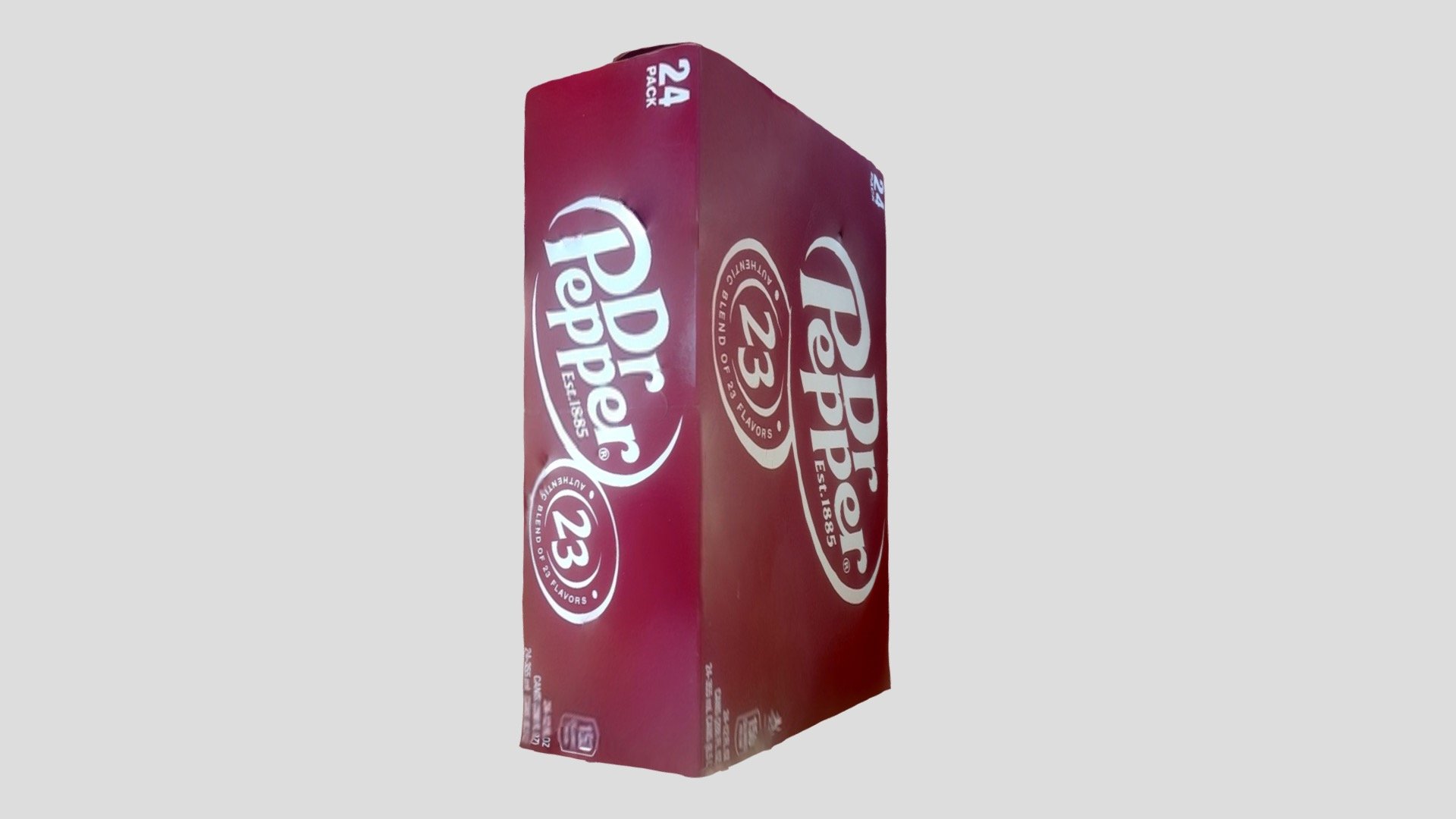 Dr Pepper Box - Download Free 3D model by JakeE48 [21424d5] - Sketchfab