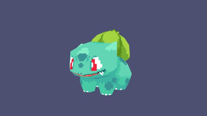 Bulbasaur 3D models - Sketchfab