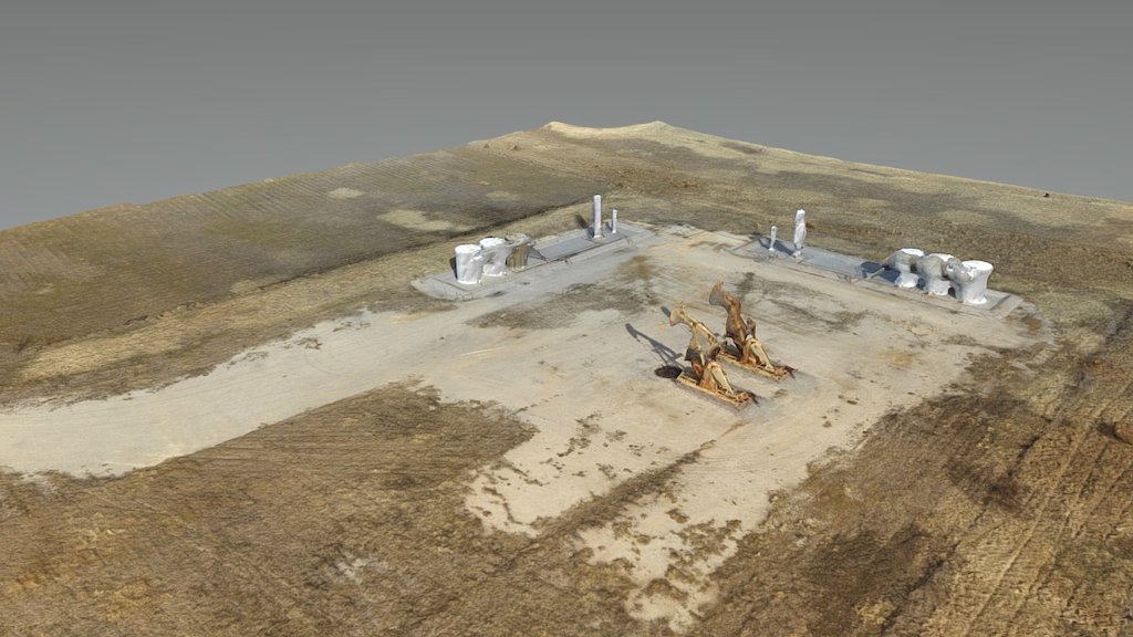 Oklahoma Oil Well - 3D model by Tommy (@JensenAerial) [21431b9] - Sketchfab