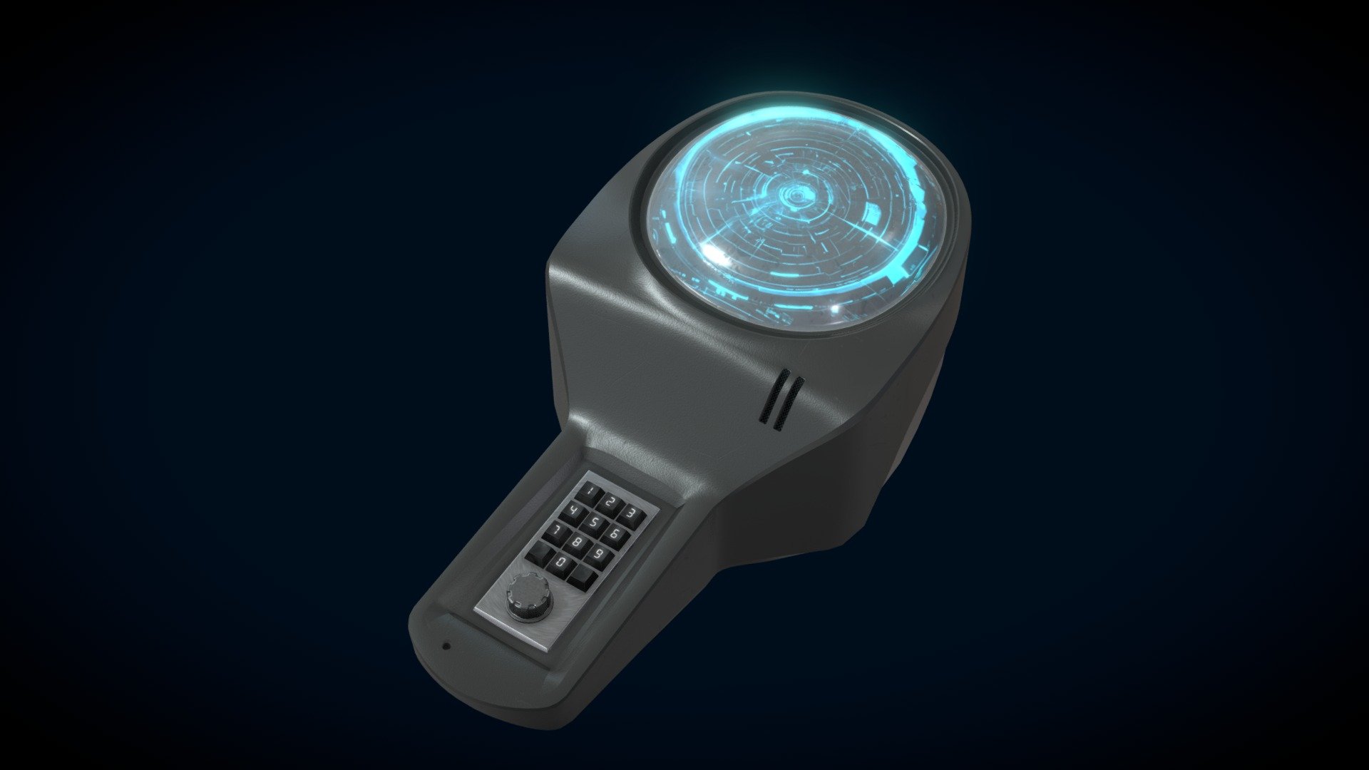 Cyberpunk Handheld Device - Buy Royalty Free 3D model by Miguel Torres ...
