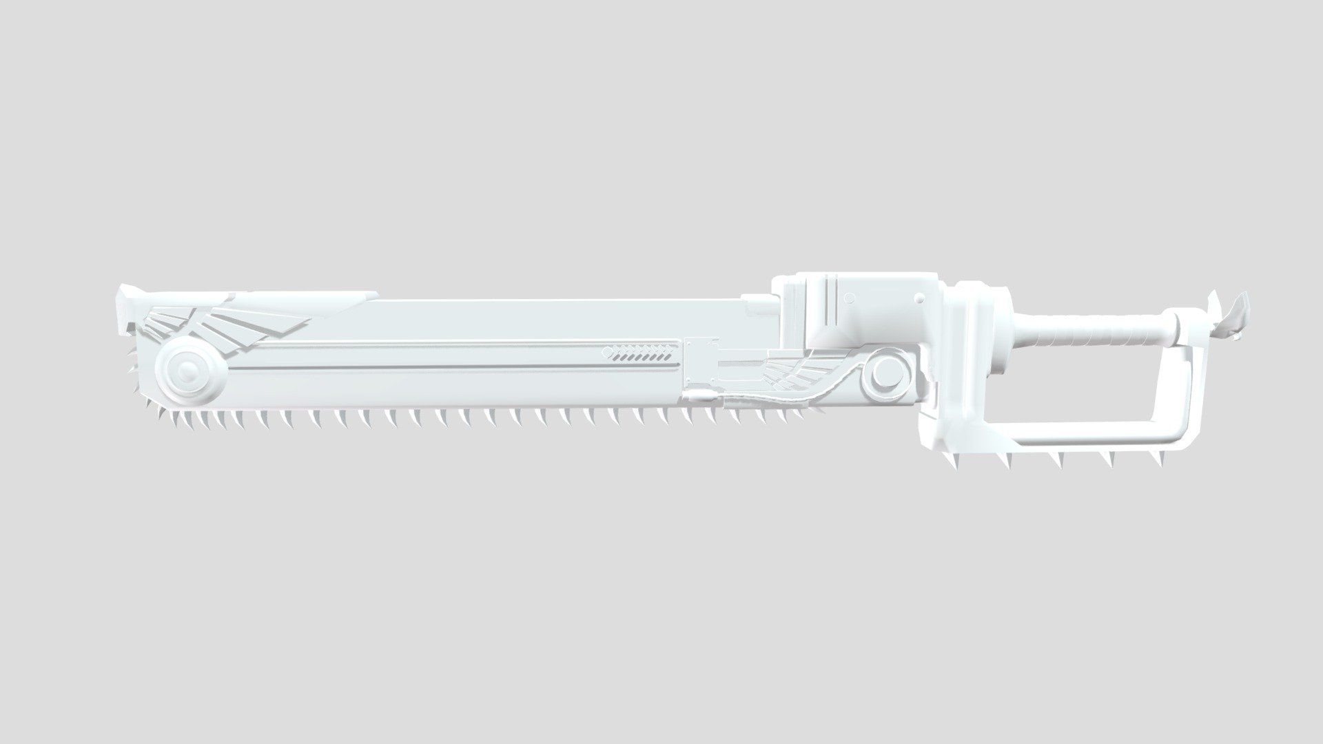 Chainsword - 3D model by 0130147_Lim Wan Xuan (@limwanxuan) [21435f3 ...