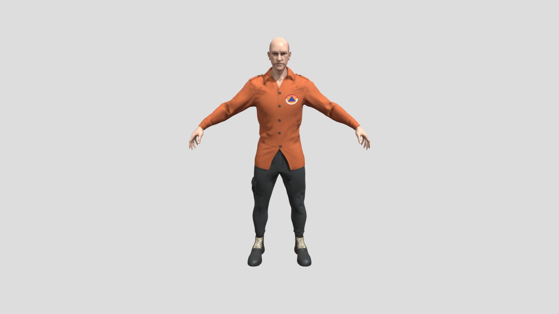 Character_MDL_Textured - Download Free 3D model by jamilkhairun ...