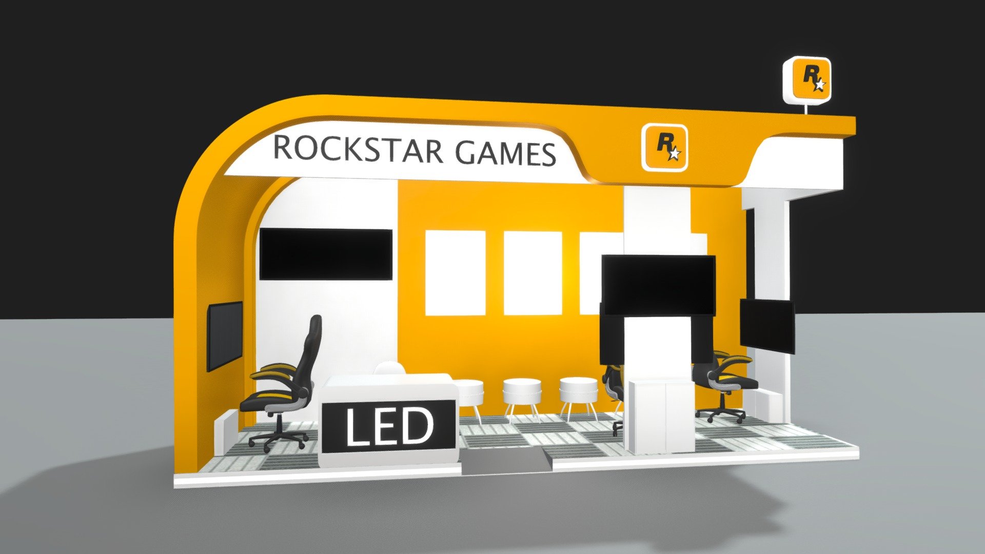 Rockstar_ Export - Download Free 3D model by rtejafx [2143742] - Sketchfab