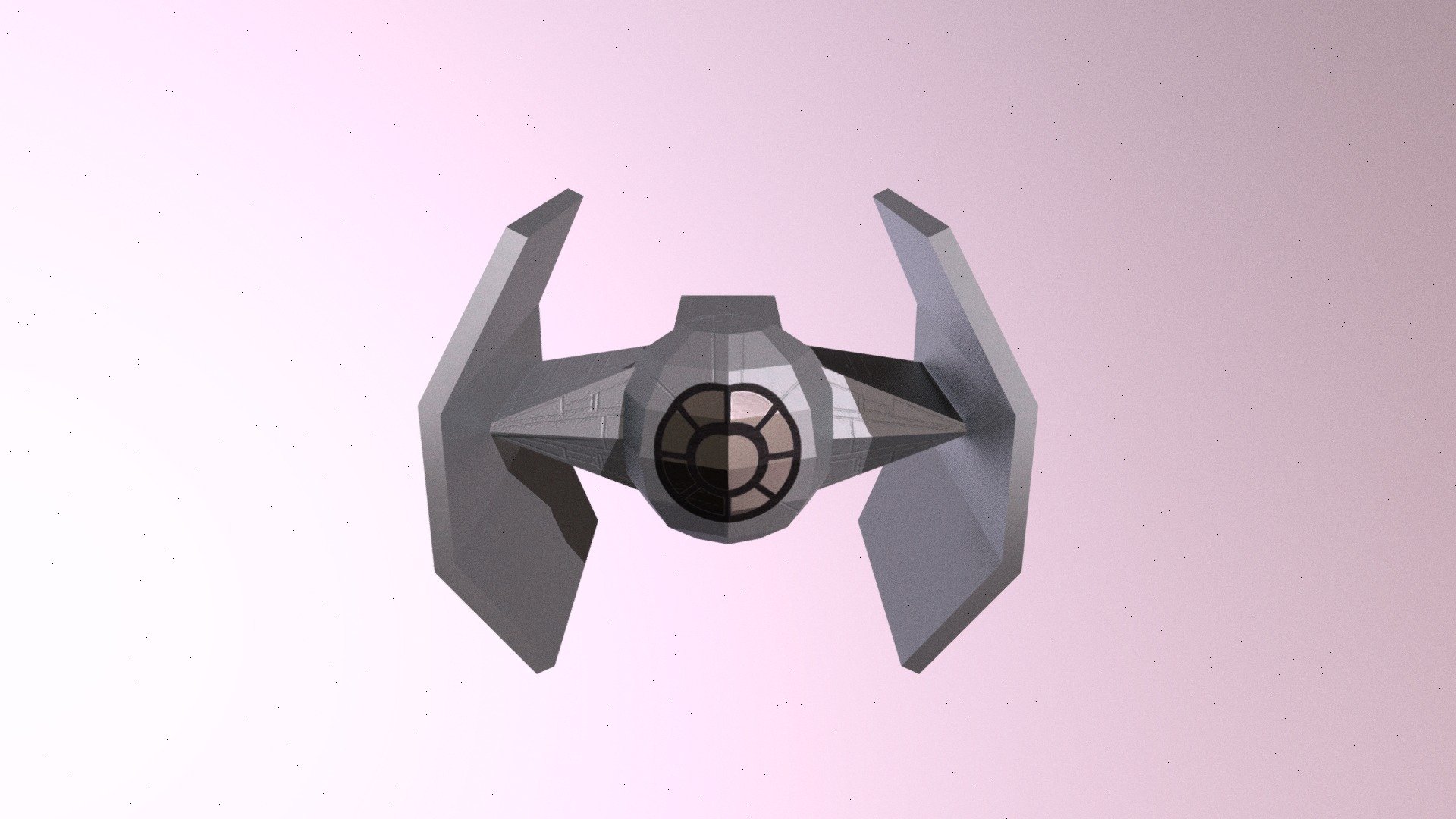 Low Poly TIE Advanced - 3D model by AarBates [2143c7e] - Sketchfab