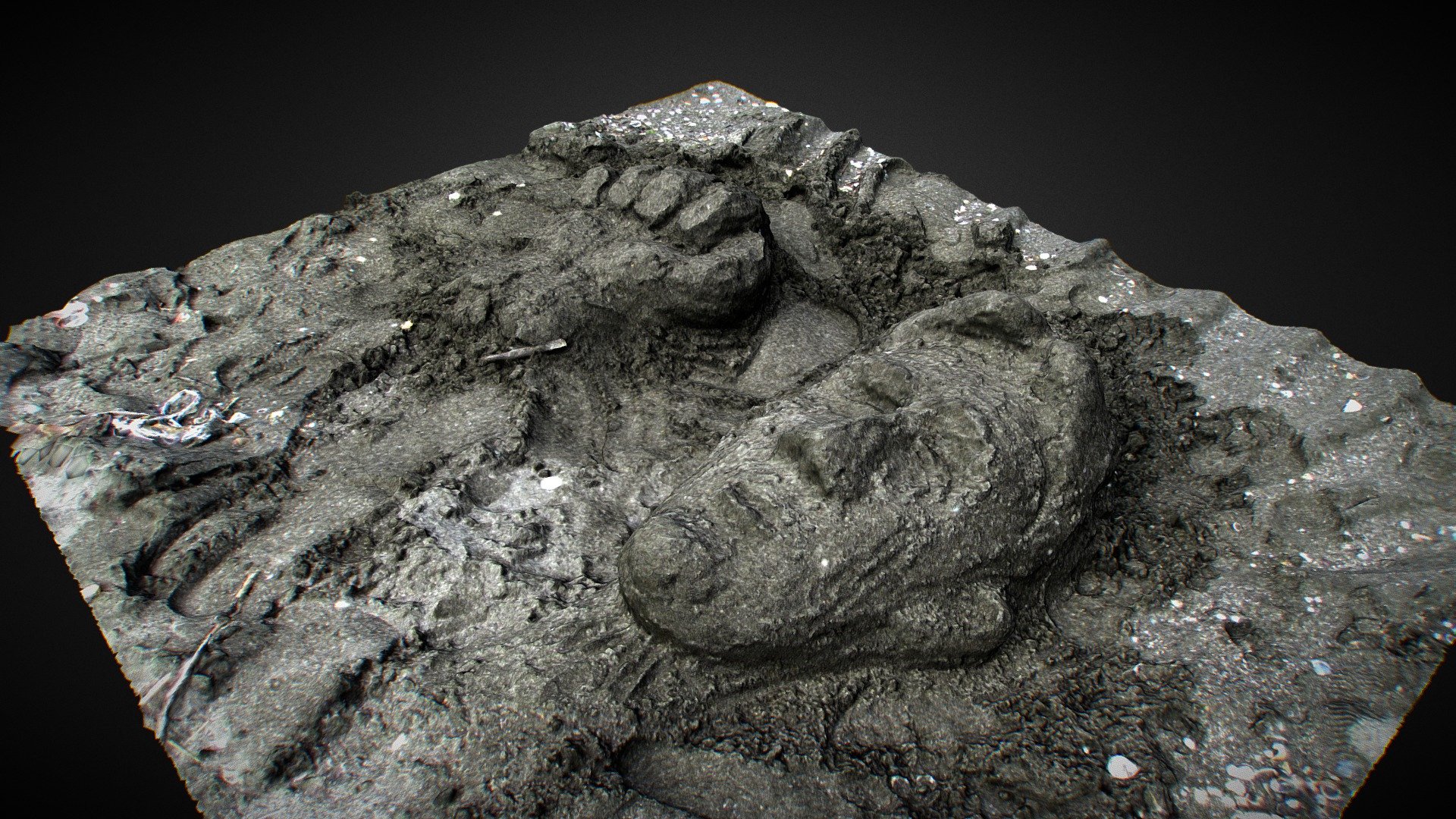 Sandy Head B - Download Free 3D model by saeed khalili (@saeedkhalili ...