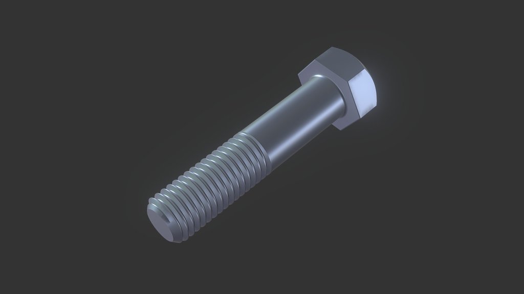 M18 bolt - 3D model by zachgkio [2147a13] - Sketchfab