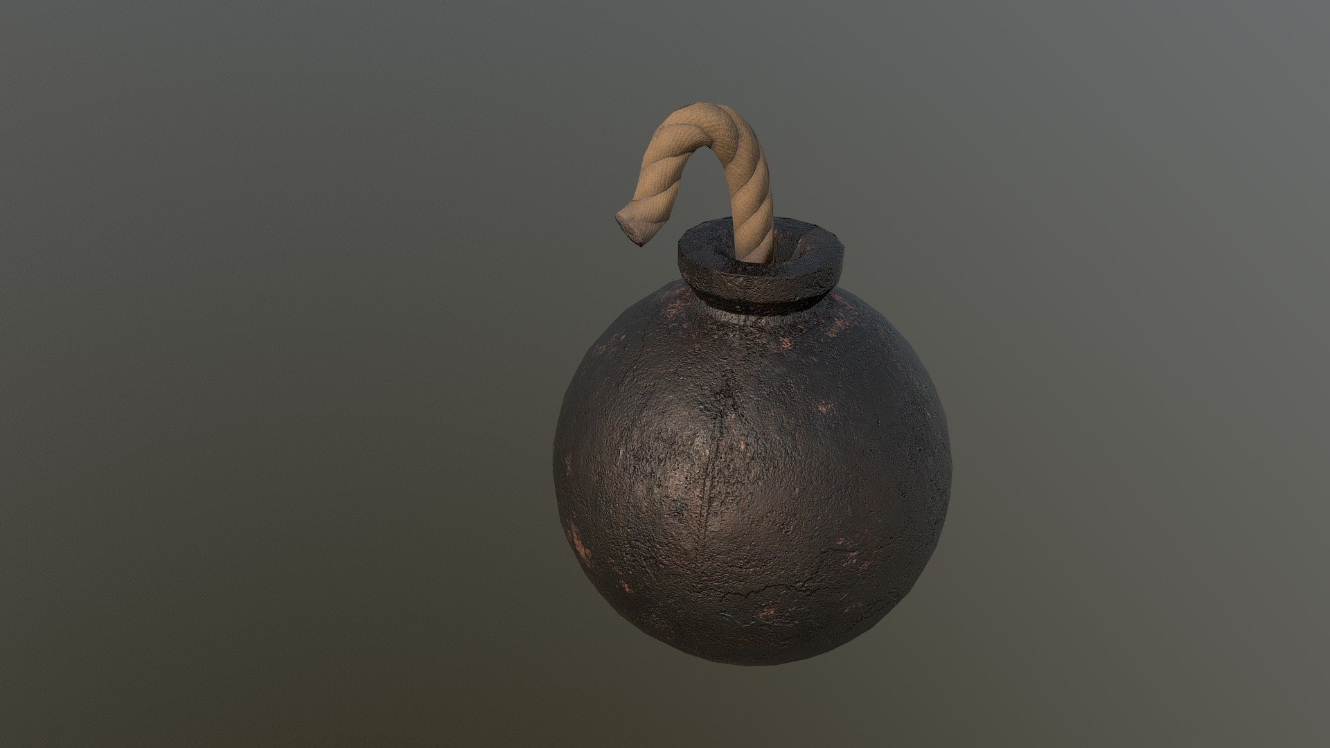Round Bomb - Download Free 3D model by Rectus (@rectus) [2148b02] - Sketchfab
