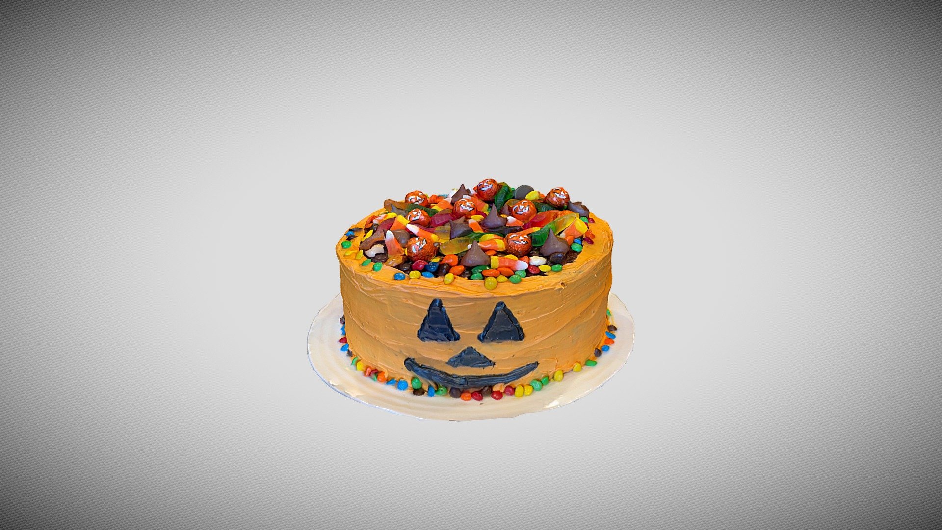 Halloween cake - Download Free 3D model by spectre3d [214d8b4] - Sketchfab