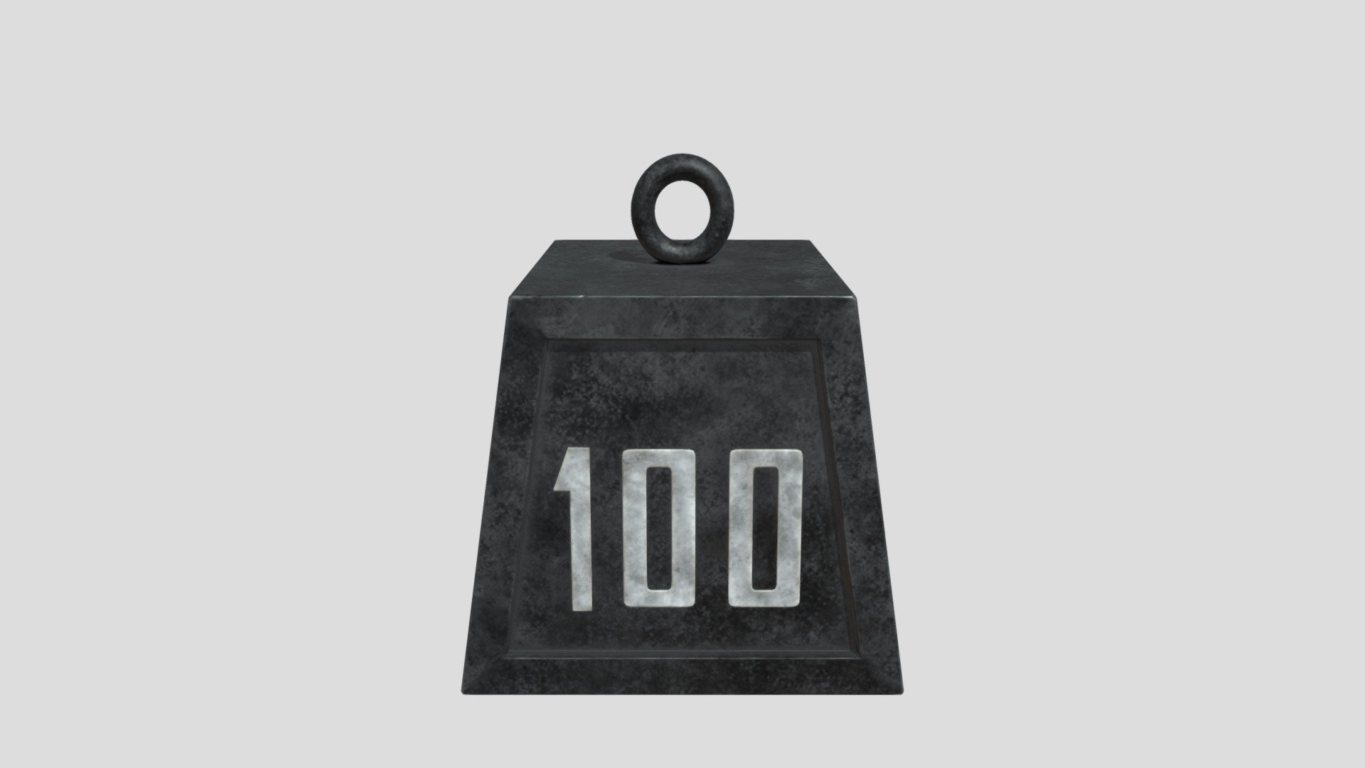 Bell Weight - 3D model by omarnasib33 [214e8e7] - Sketchfab