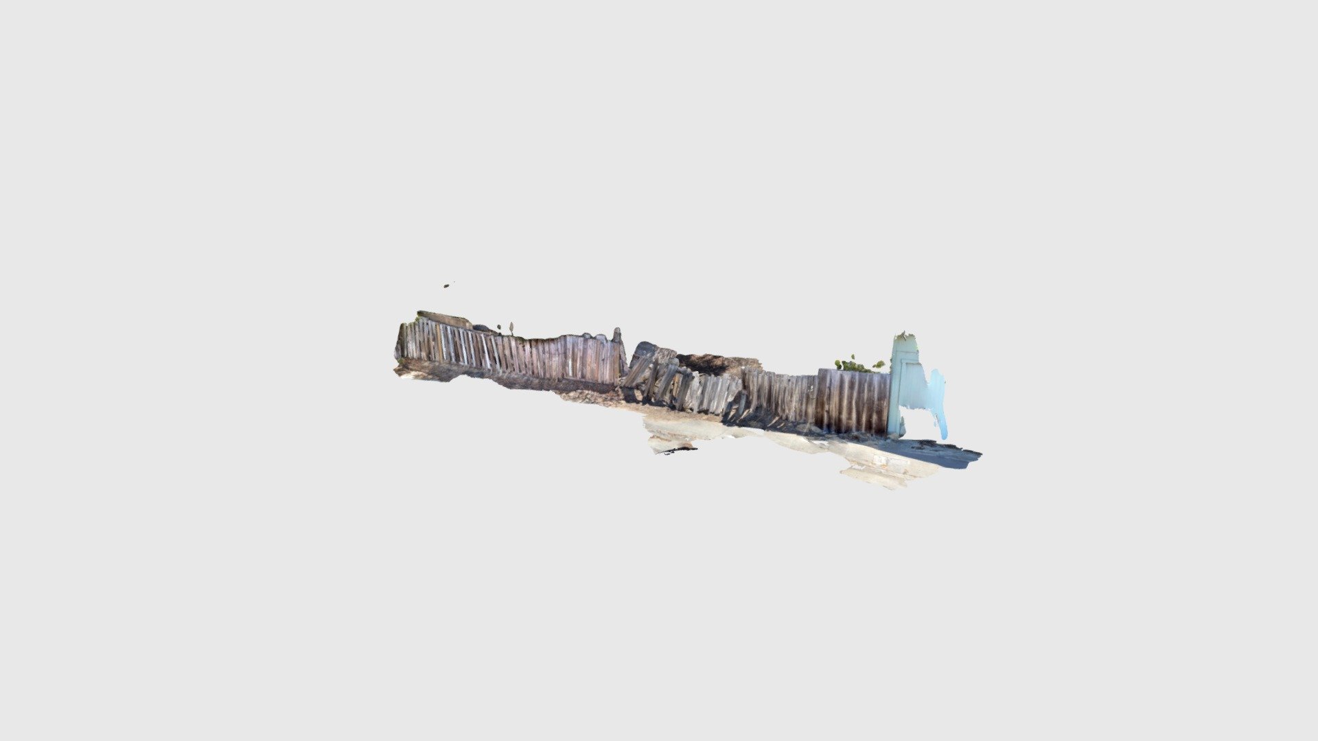 Planks wall - Download Free 3D model by Anvaratoustra [215119e] - Sketchfab