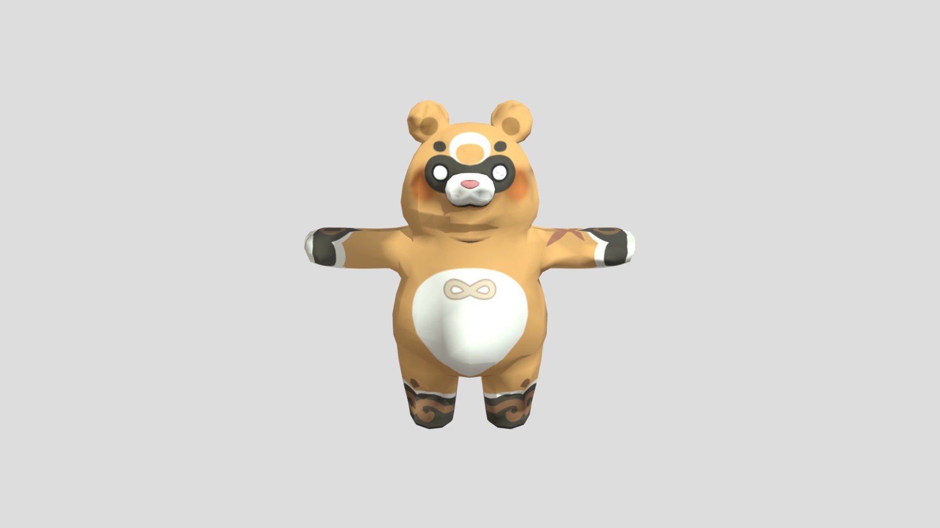 Guoba - 3D model by ethanwhi [215416e] - Sketchfab