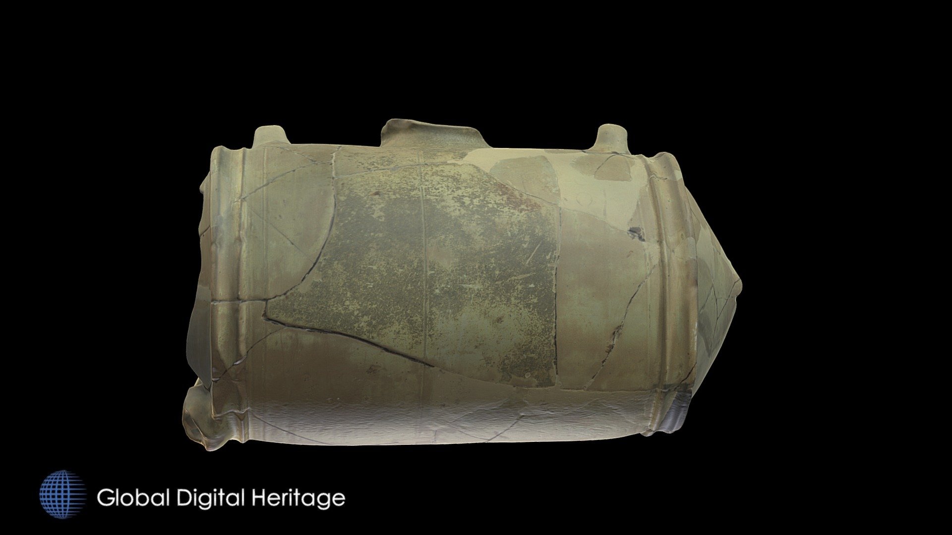 Greek or Roman Barrel Shaped Container - Download Free 3D model by ...