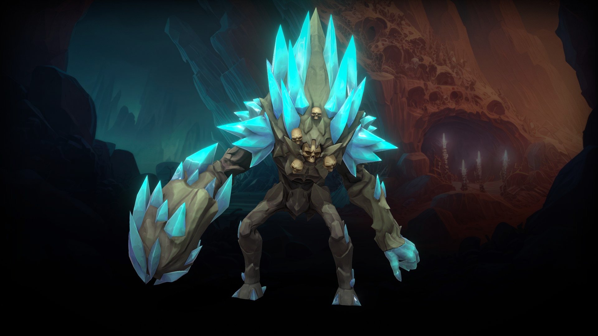 Stylized Cave Golem - 3D model by N-hance Studio (@Malice6731) [2157b38 ...