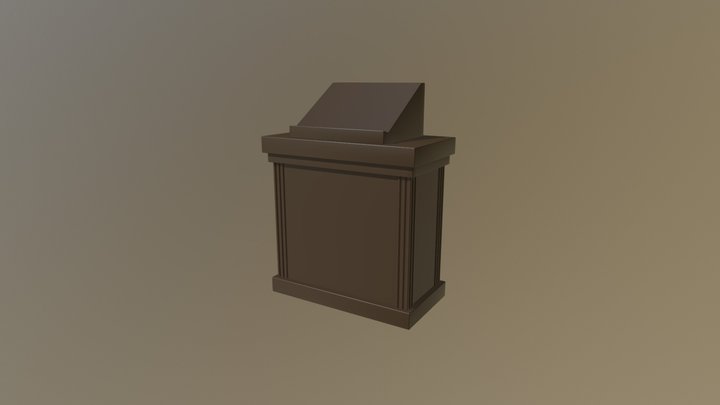Church-podium 3D models - Sketchfab