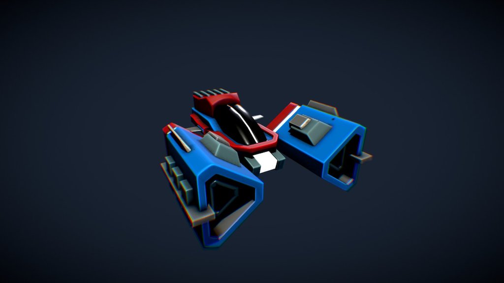 Delta Racer - 3D model by herosnack [2159cc6] - Sketchfab