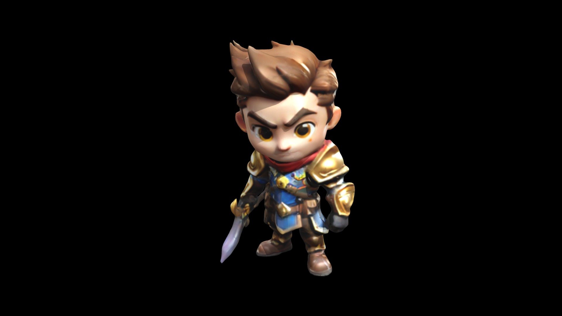 "Charming Protagonist of Adventure Leaping Into - Download Free 3D ...