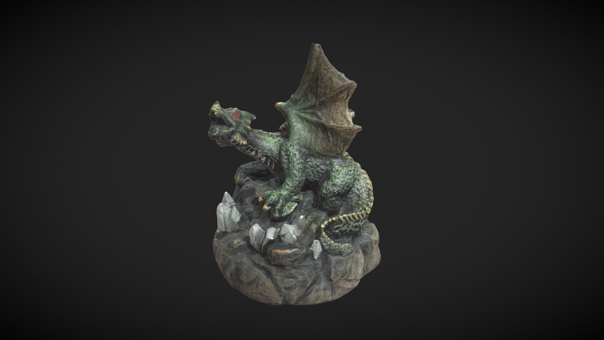 Medieval Mini Dragon Figurine - Download Free 3D model by daguytoday ...